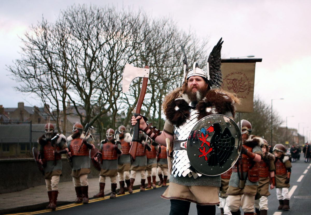 In pictures: See the Vikings gather on Shetland for Up Helly Aa - The ...