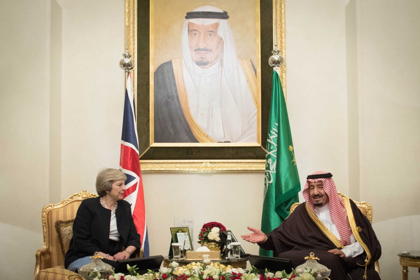 Theresa May pushes for Saudi energy giant to list shares in London ...