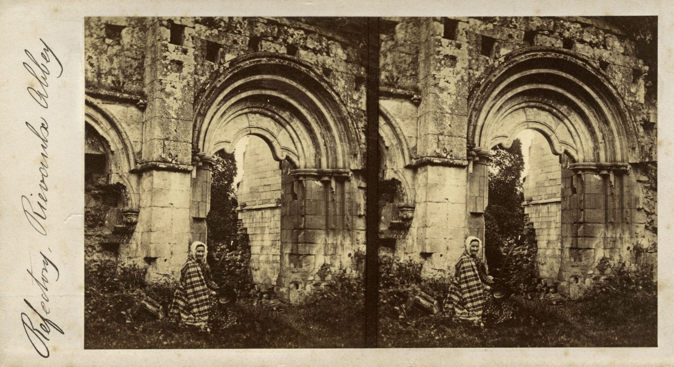 Victorians’ ‘virtual reality’ showcased in photographs at ruined abbey ...