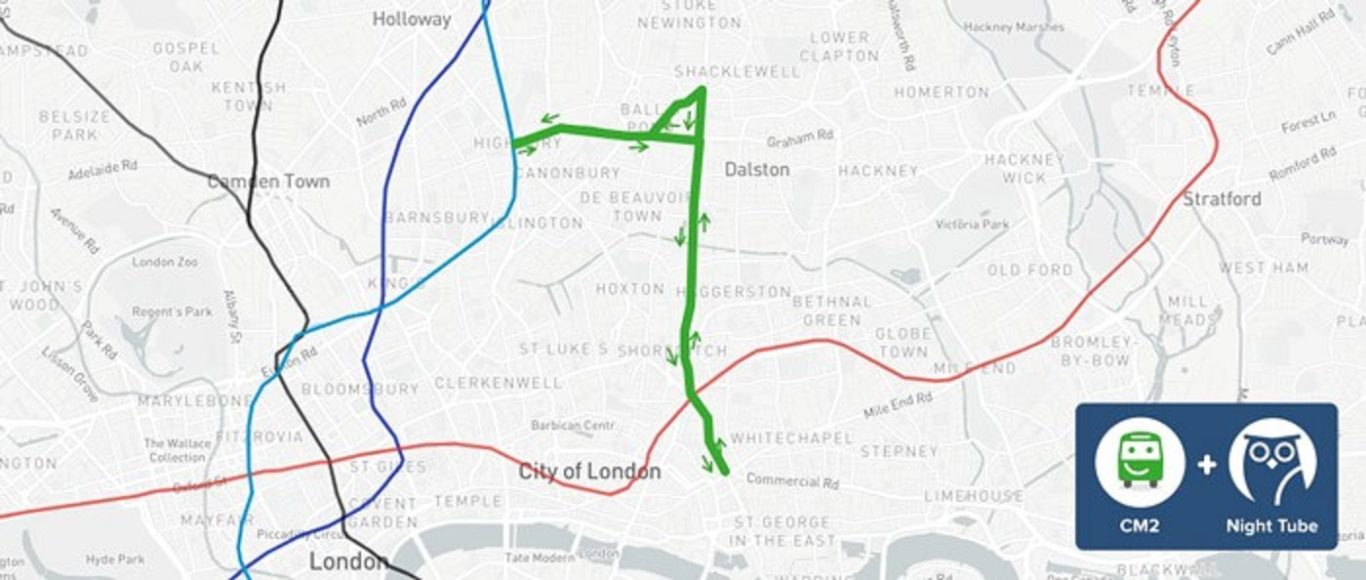 Citymapper to launch first commercial bus route in London - Jersey ...