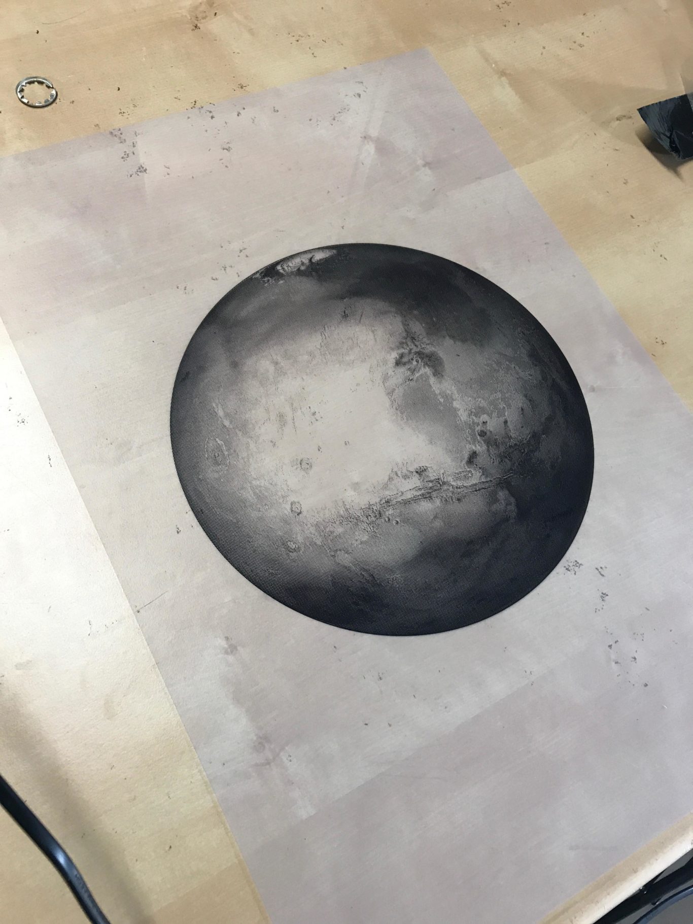 How a creative made this exquisite Mars portrait out of real rust ...