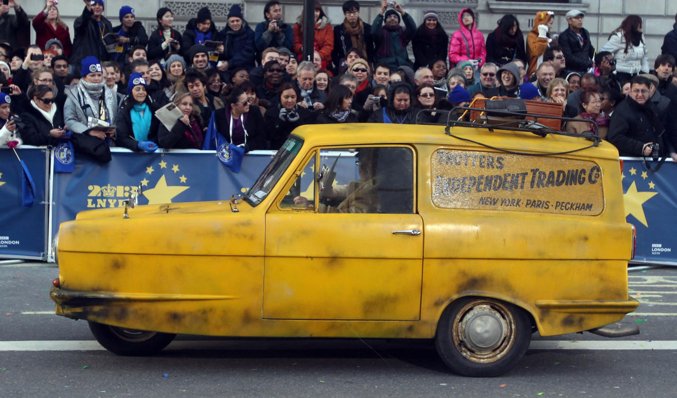 Ricky Hatton leaving the gym in this famous car might drive you berserk ...