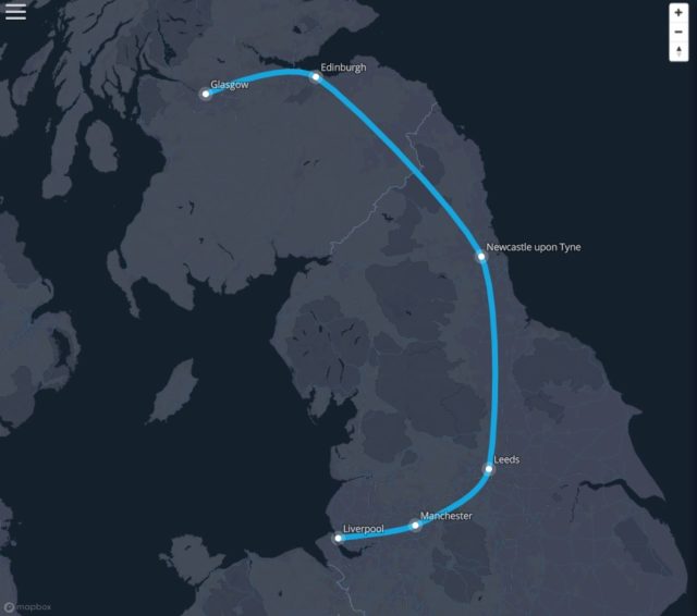 Hyperloop has picked its first 10 potential routes around the world ...
