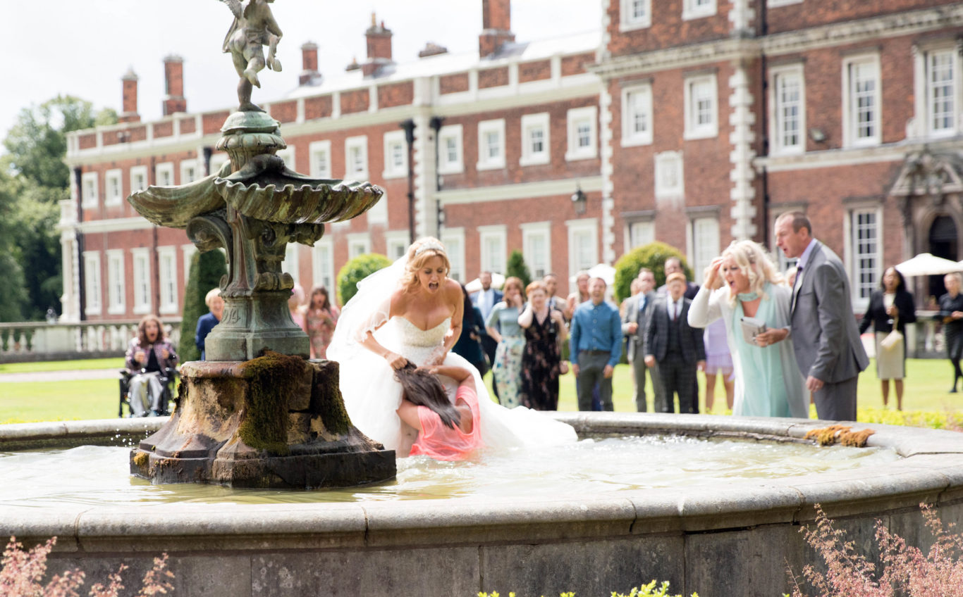 Samia Longchambon: I had a great time undoing Eva in Corrie fountain ...