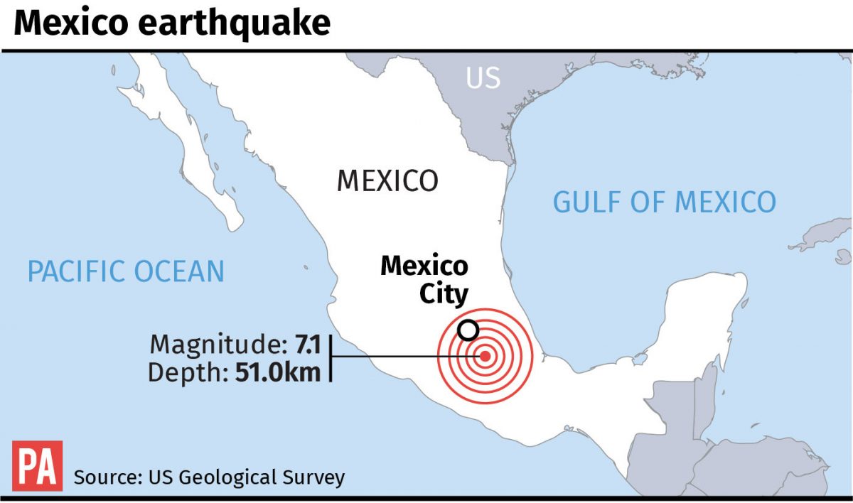 More buildings at risk of collapse following Mexico quake - Jersey ...
