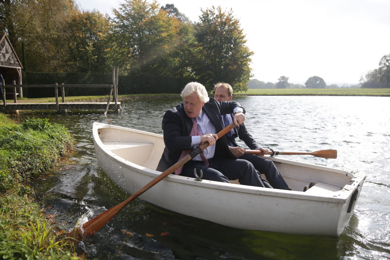 Boris Johnson tests the waters with Czech minister in boat trip ...