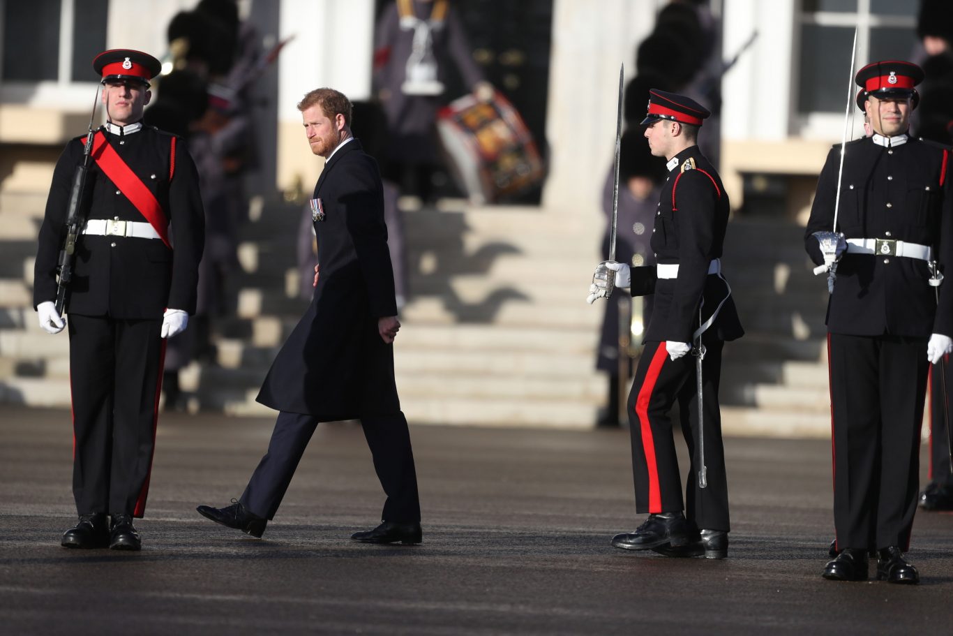 In pictures: Prince Harry returns to Sandhurst 11 years after his own ...