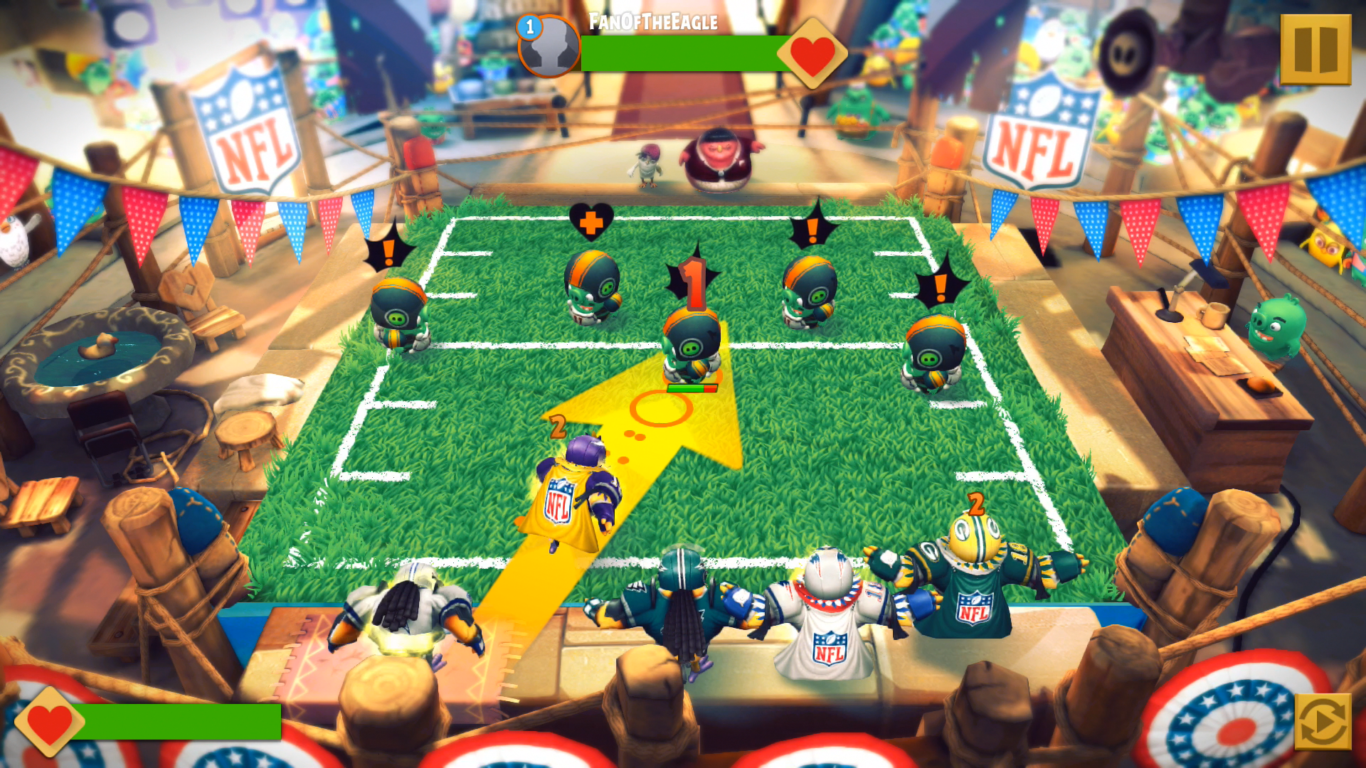Angry Birds is getting pumped up for the Super Bowl with its own NFL ...