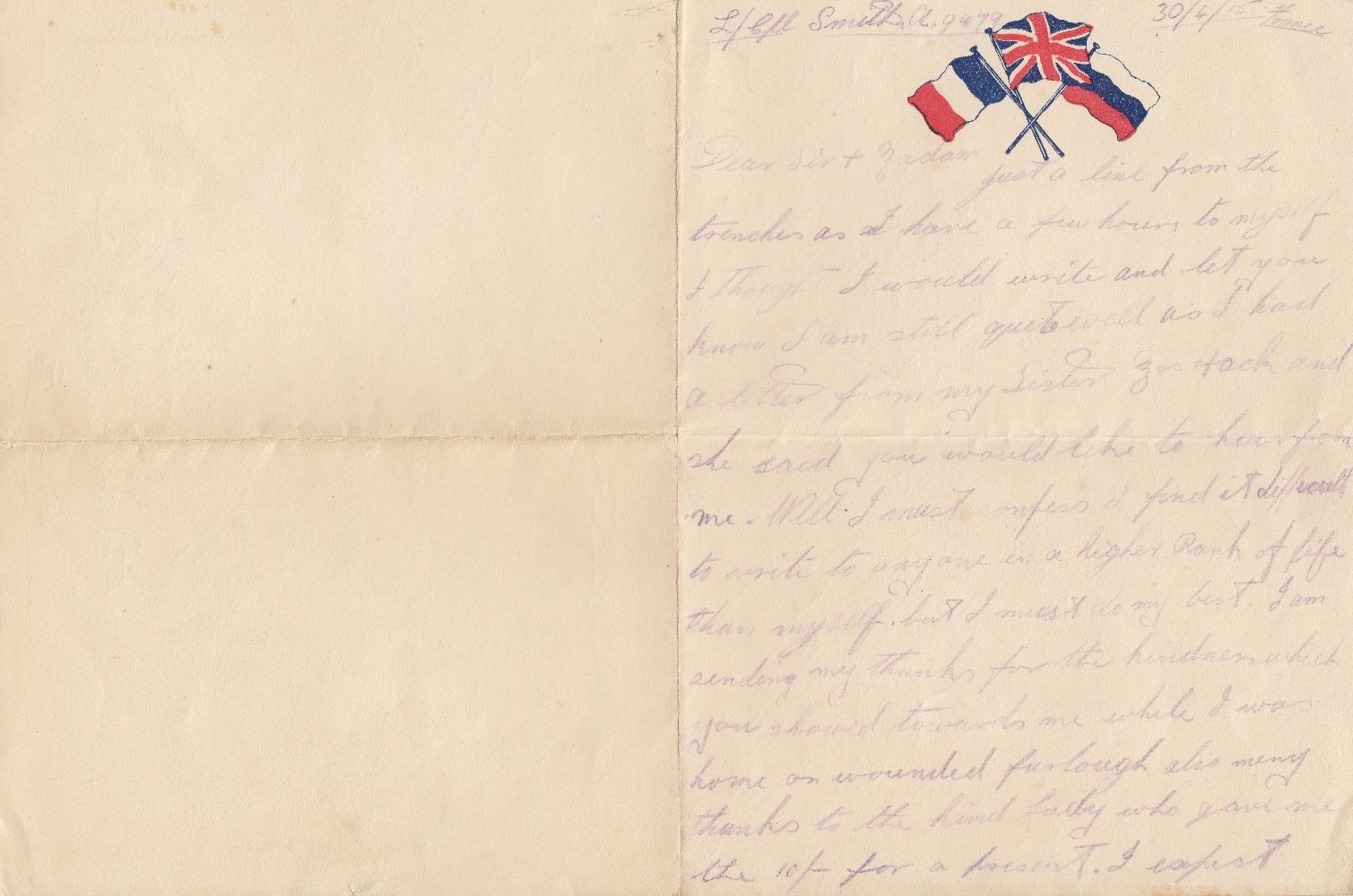 Letters from First World War soldier expected to fetch £5,000 at ...