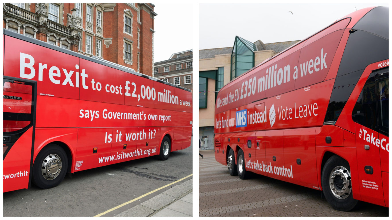 Brexit Bus: Is 2,000 million a real number or should it be 2 billion ...