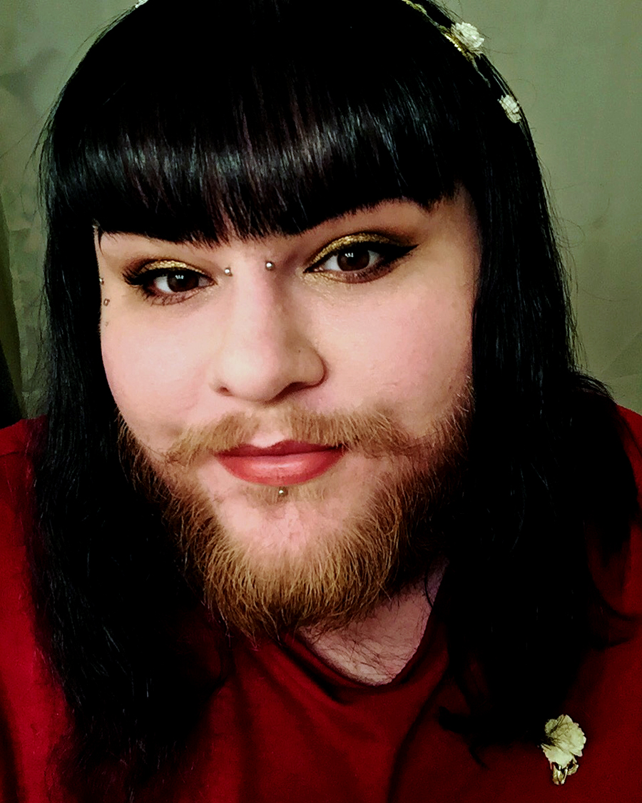Finding love encouraged this bearded lady to embrace her facial hair ...