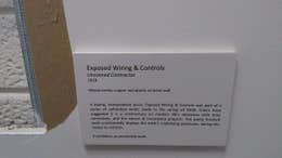 This Man Stuck A Museum Label Next To A Hole In His Office Wall And 