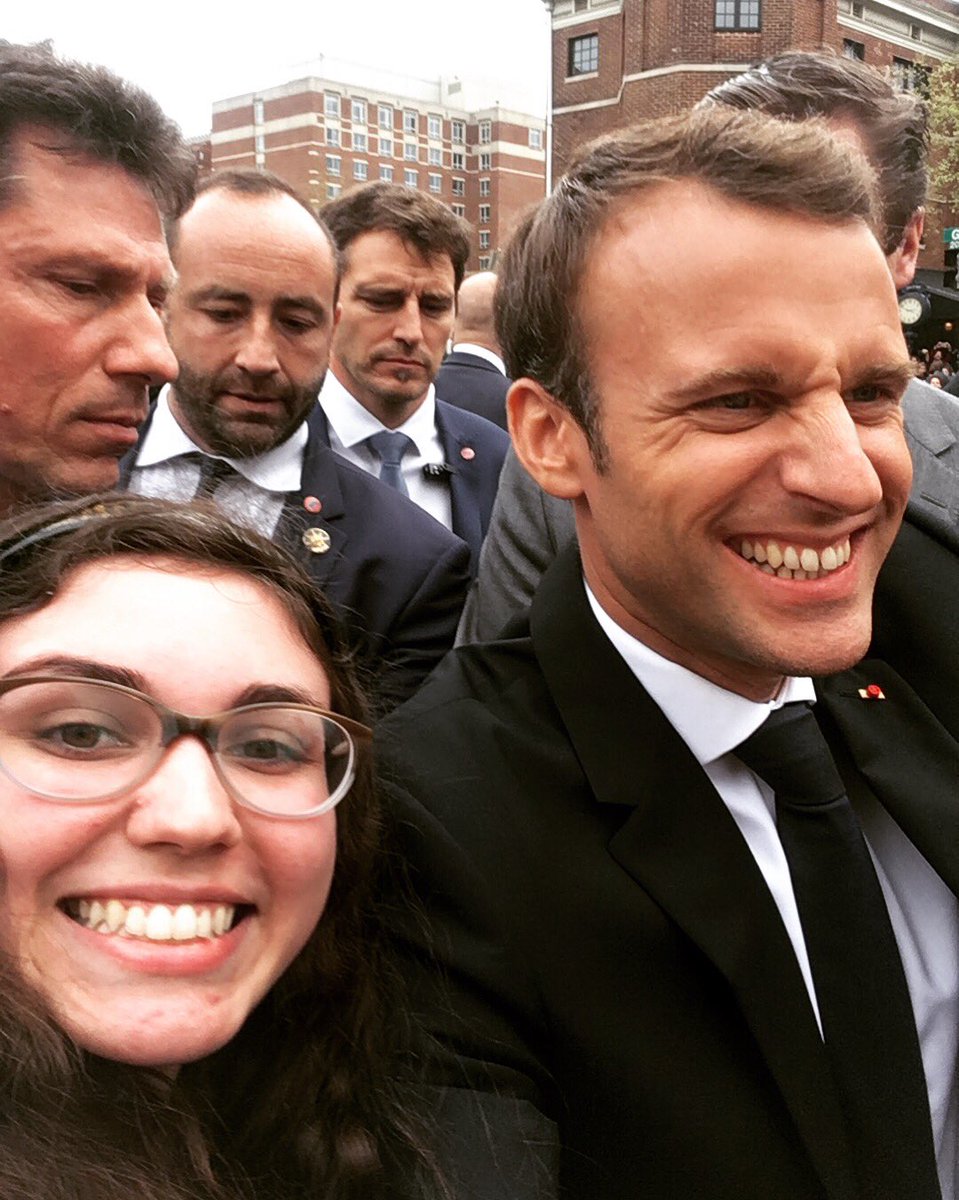 Emmanuel Macron gives students the ultimate excuse for being late to ...