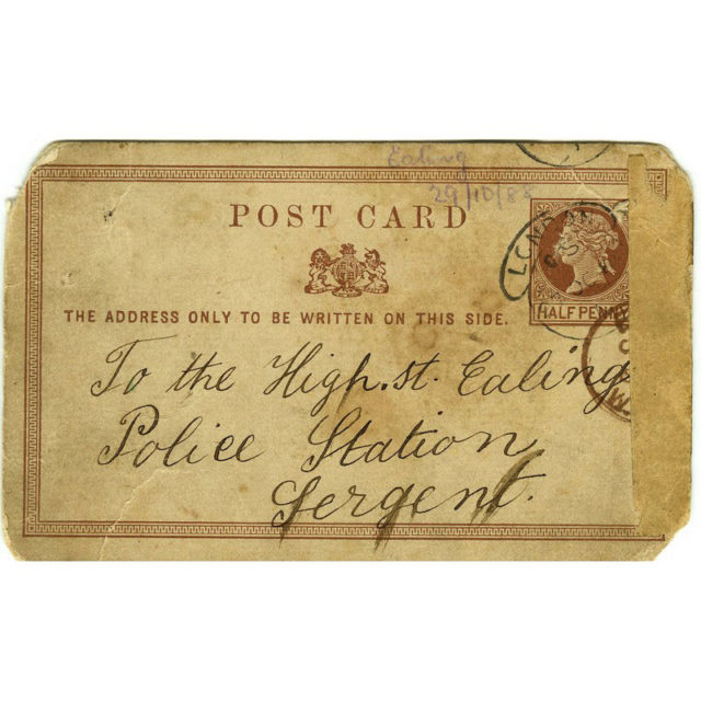 ‘Jack the Ripper’ card sells for £22,000 at auction - Jersey Evening Post