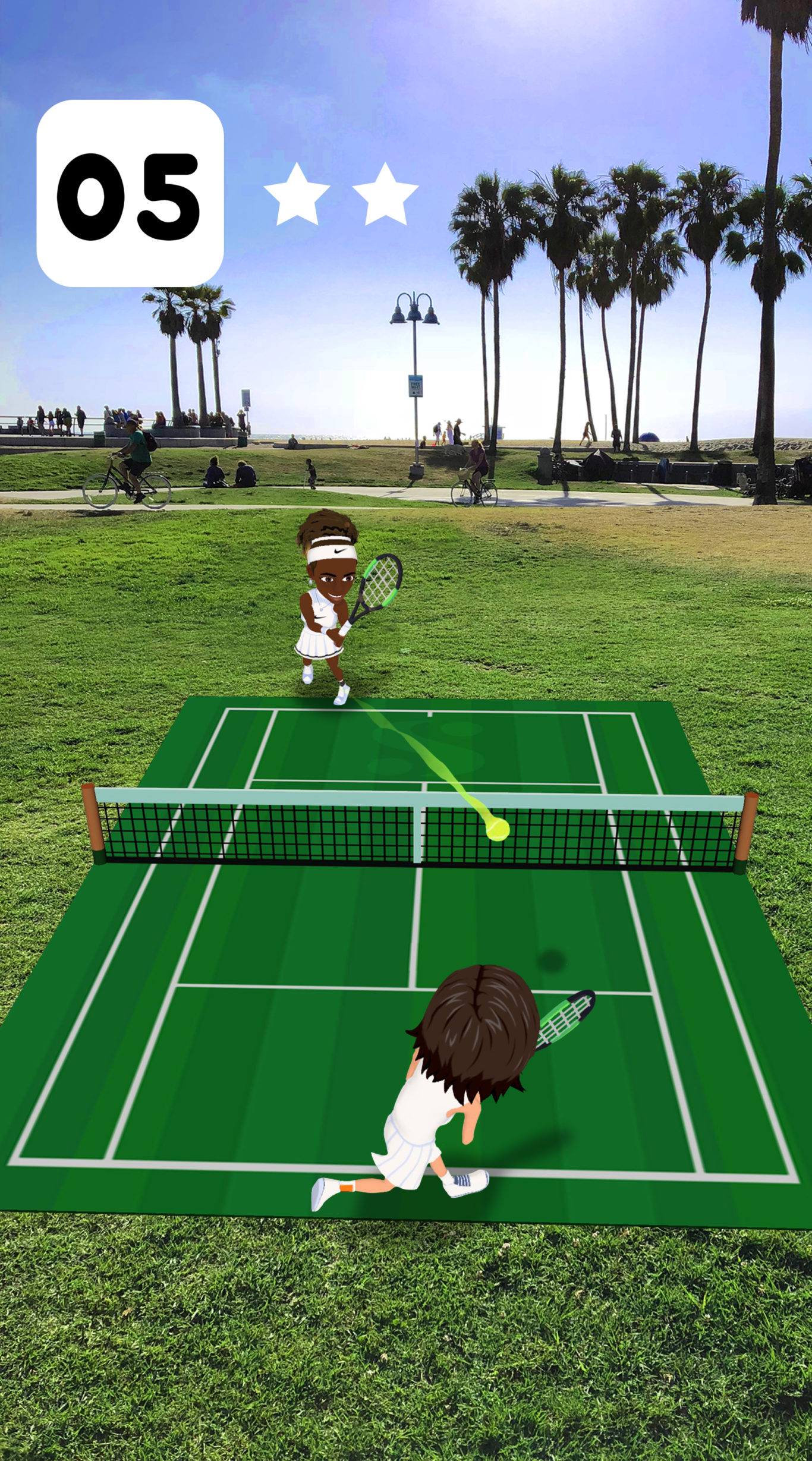 New Snapchat Bitmoji allows users to play tennis with Serena Williams ...