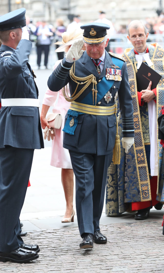 In Pictures: Royals join RAF celebrations at Westminster Abbey - Jersey ...