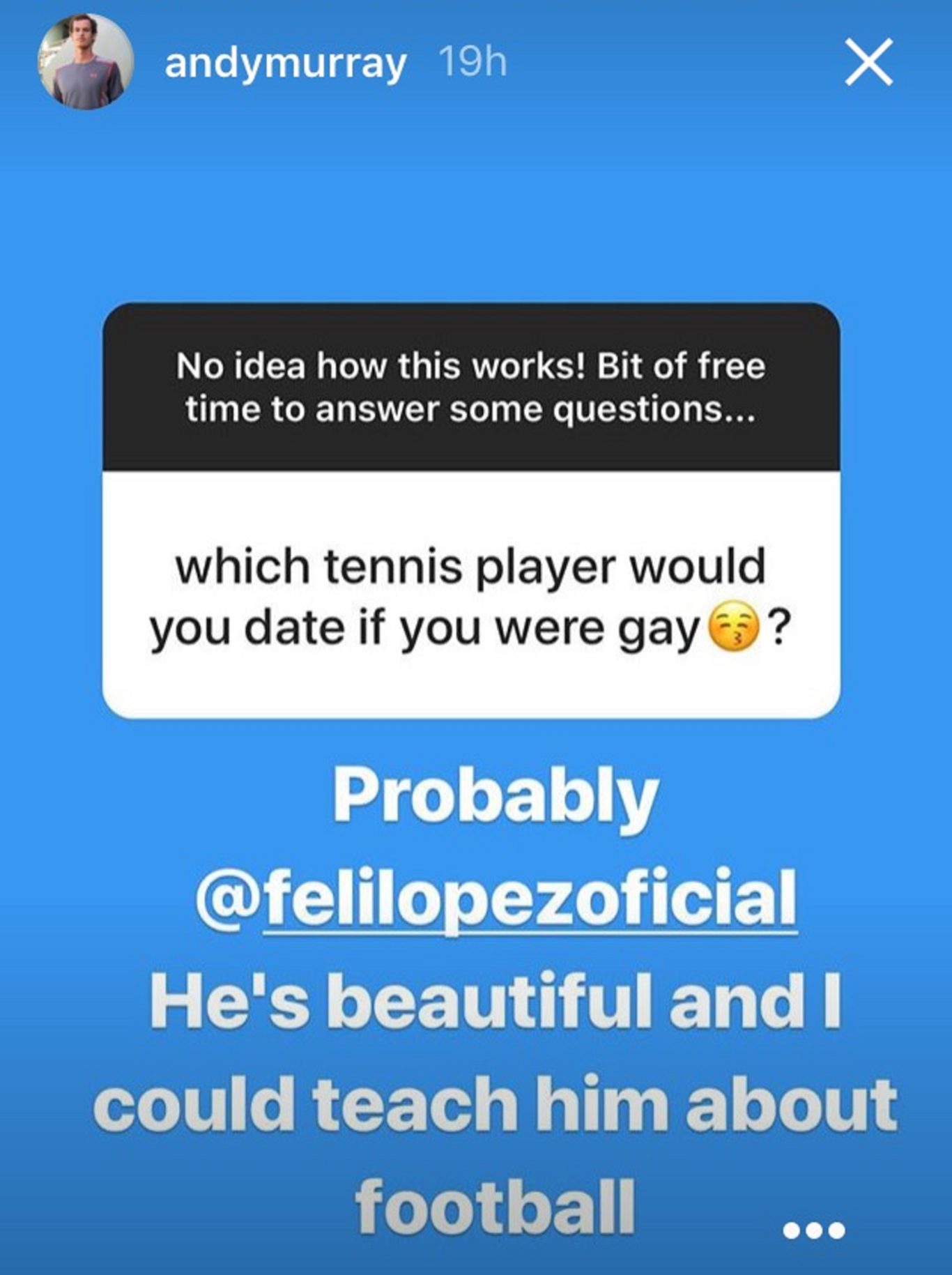 12 of Andy Murray’s best answers from his spontaneous Instagram Q&A ...