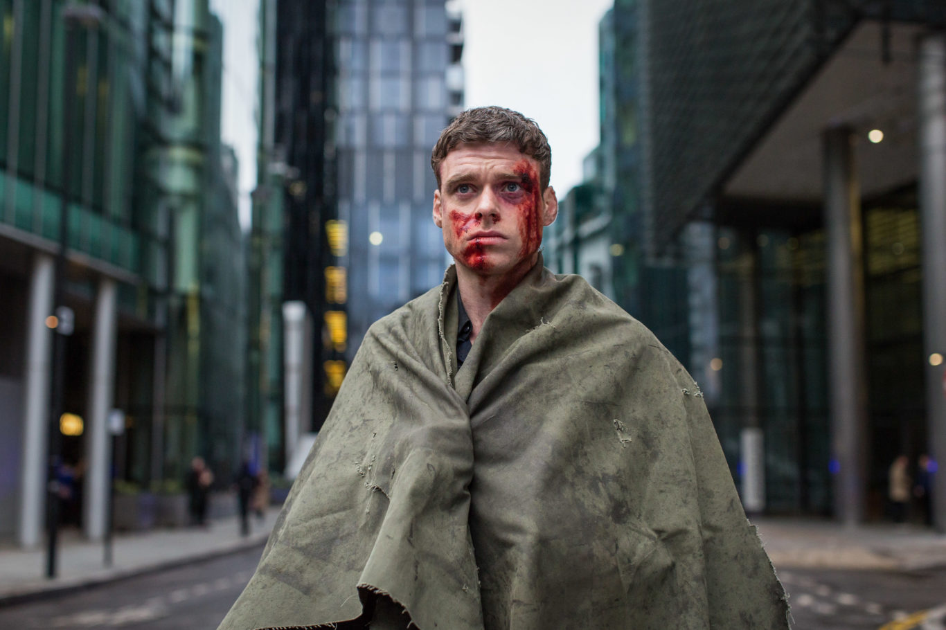 David Budd bloodied and bruised in first-look pictures from Bodyguard ...