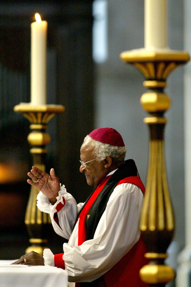 Nobel Winner Desmond Tutu Admitted To Hospital For Tests Express And Star