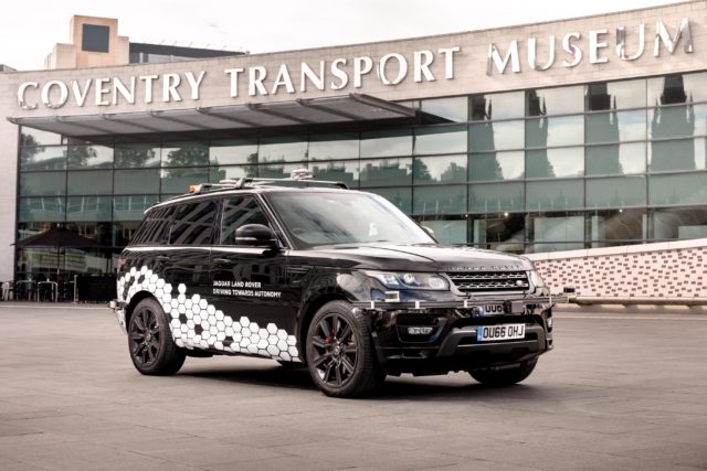 Self-driving Range Rover completes first autonomous lap of Coventry ...