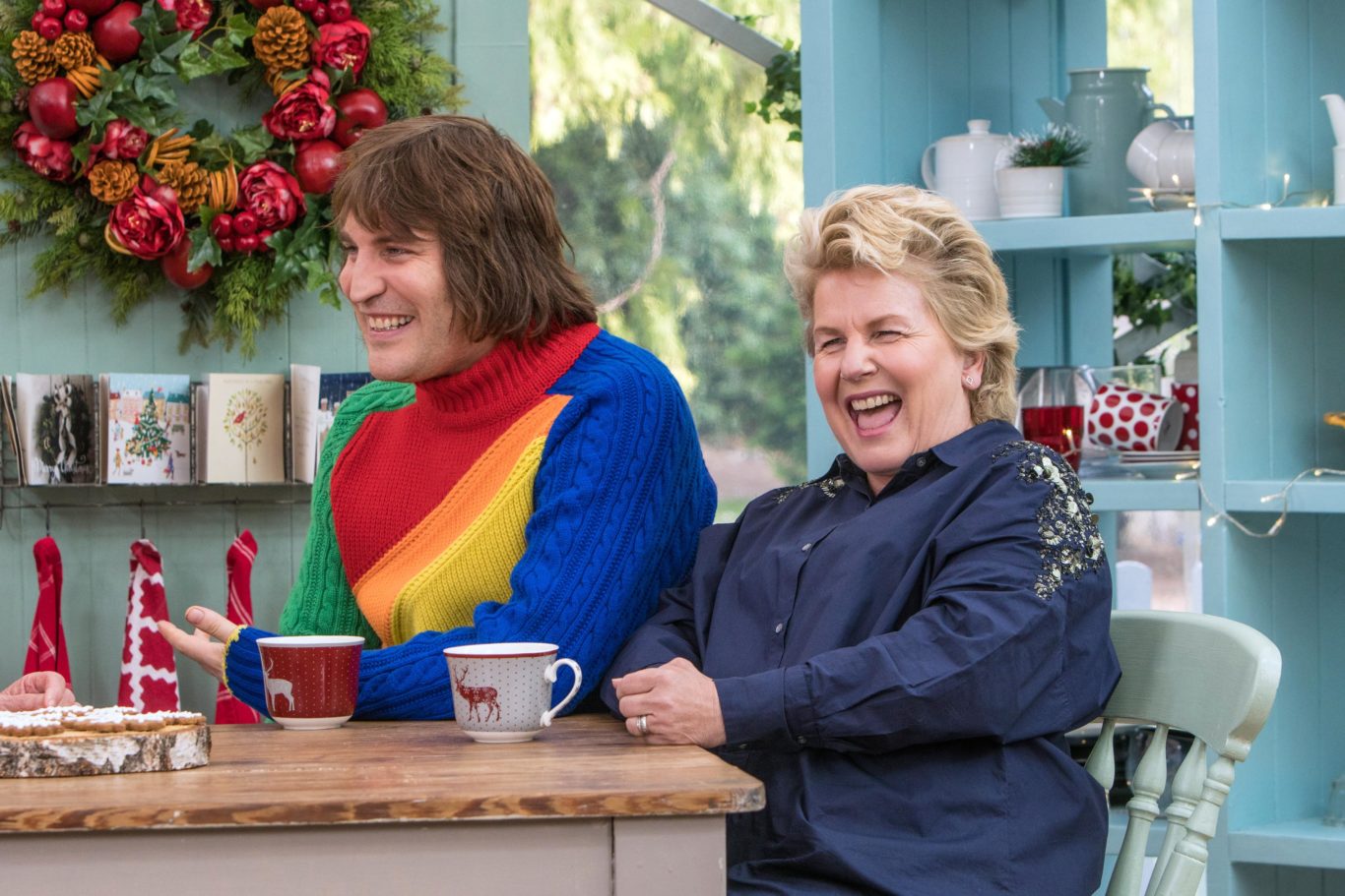 Bake Off favourites Andrew and Flo return to compete in Christmas special