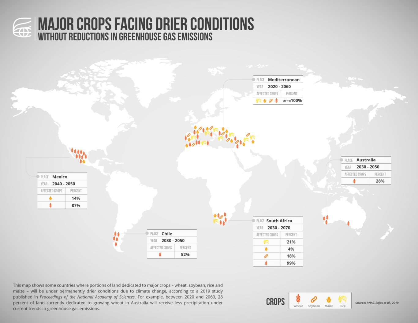 Global food crops at risk from changing rainfall patterns | Express & Star