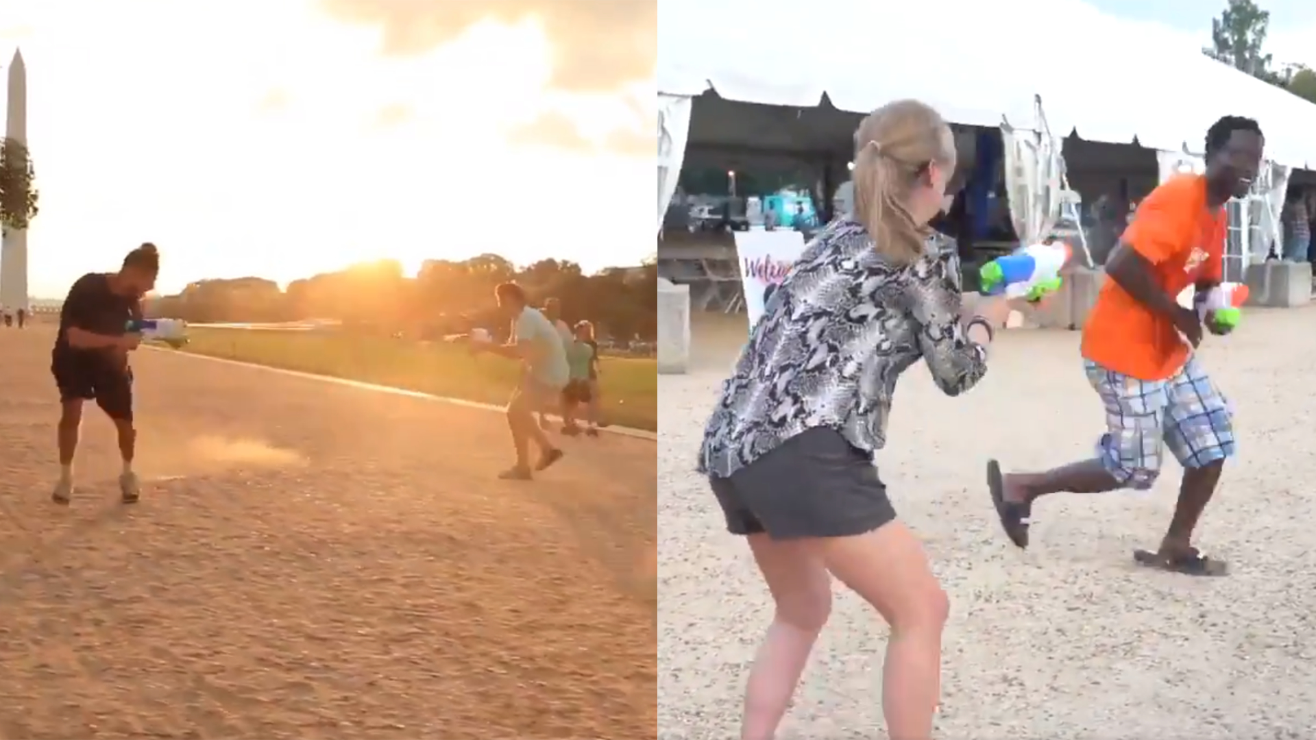 YouTubers Challenge Strangers To Spontaneous Water Fights In D.C. Amid ...