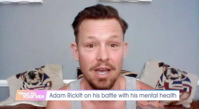 Soap star Adam Rickitt opens up on mental health struggles