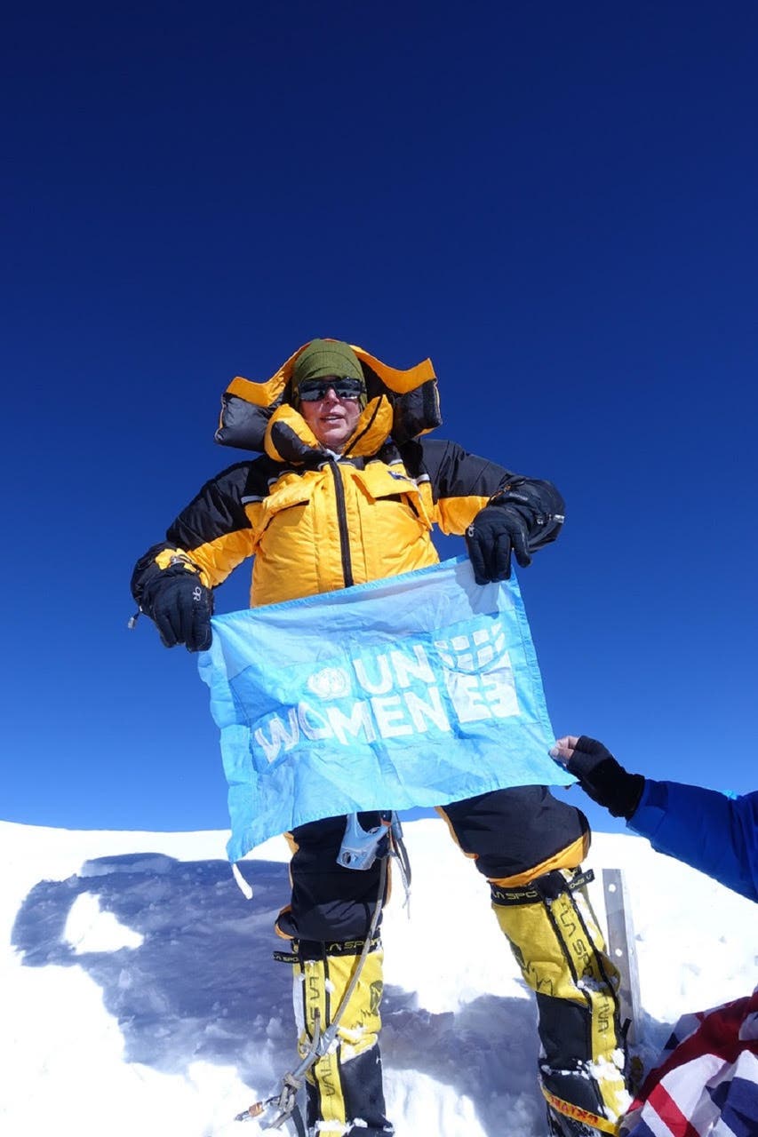 British explorer becomes first woman to reach Earth’s highest and ...