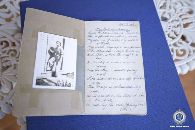 77-year-old wartime diary reunited with family after being found on ...