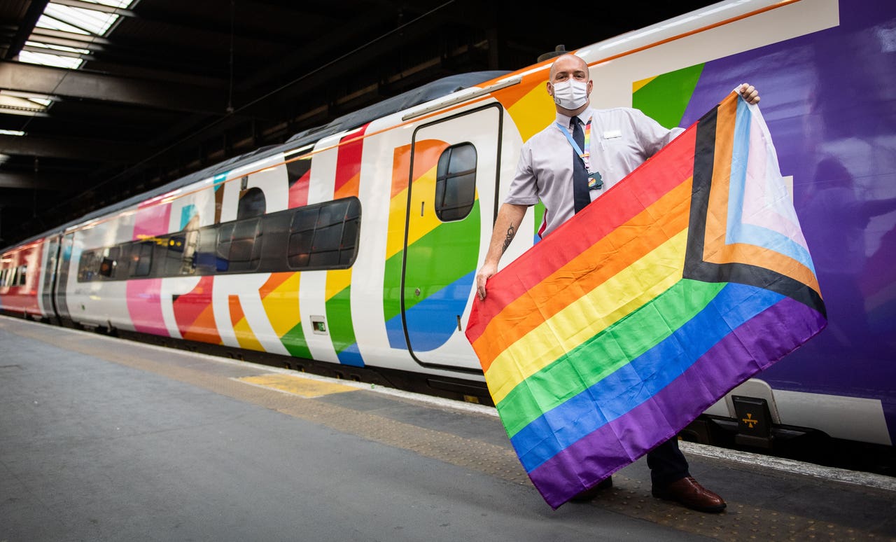 Rainbow on rails: Pride train with all-LGBT+ crew to make inaugural ...