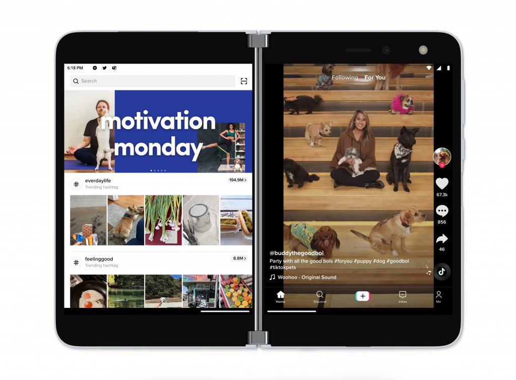 Microsoft’s Surface Duo foldable phone to launch in the UK in early ...
