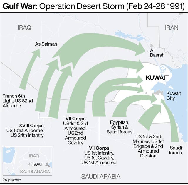 Gulf War veterans urge others to seek help, 30 years after conflict ...