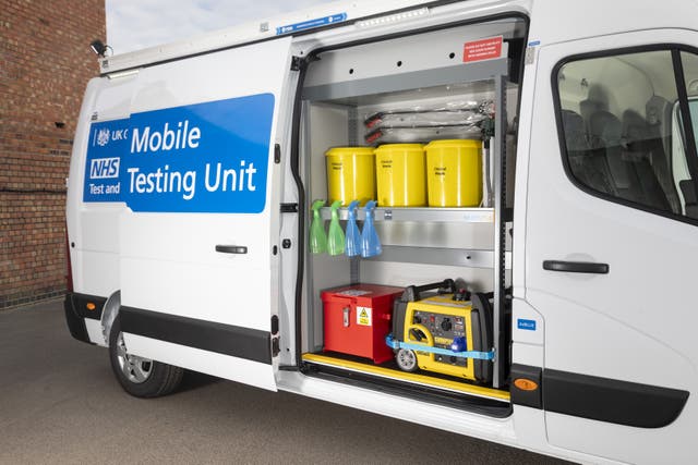 Fleet of Renault Master vans converted into mobile coronavirus testing ...