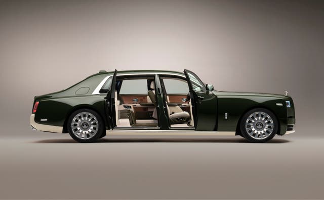The Rolls-Royce Phantom Oribe is a one-off collaboration with Hermès ...