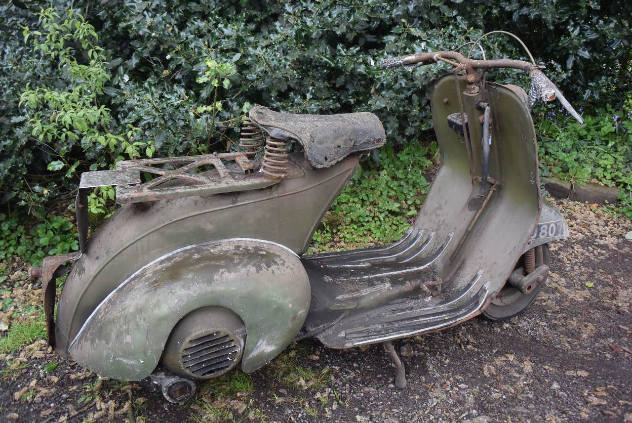 Rusty unrestored Vespa sets new world record price | Shropshire Star