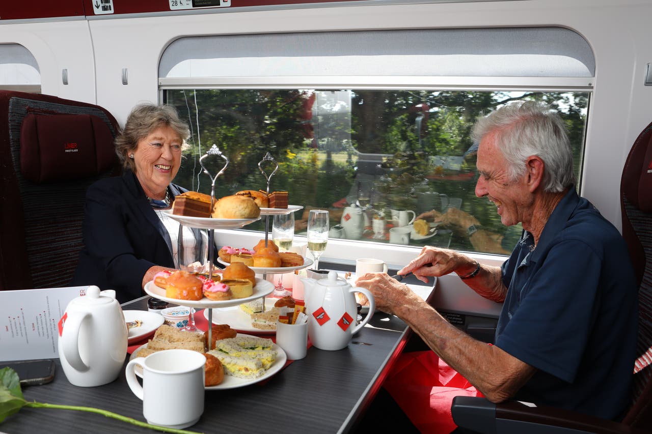 The train now arriving will be happy to serve you afternoon tea | The ...