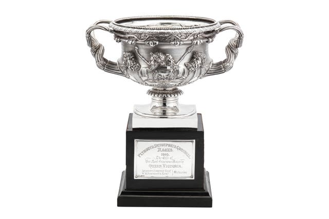 Racing trophy awarded by Queen Victoria could fetch £30,000 at auction ...