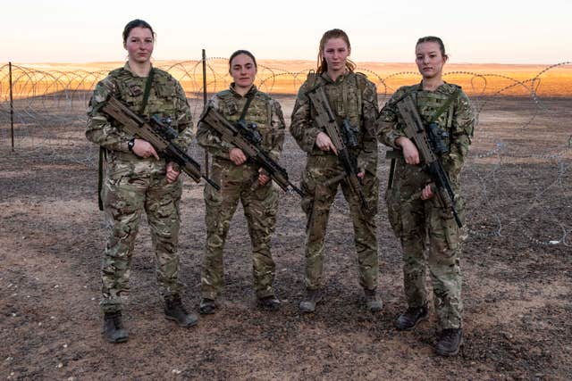 Female officer’s pride in Army’s progress on accepting women in all ...