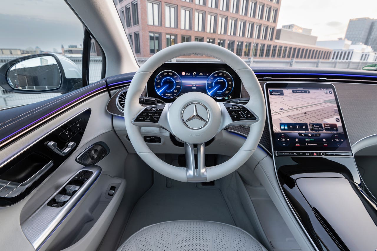 First Drive: The Mercedes-Benz EQE offers limo style in an executive ...