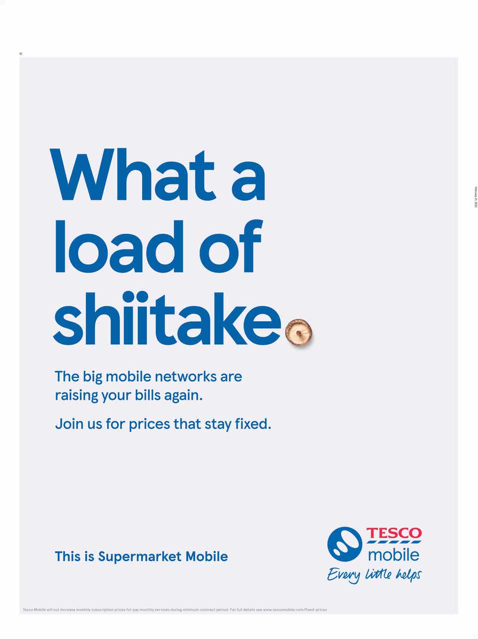Tesco Mobile ads banned for replacing expletives with food names ...