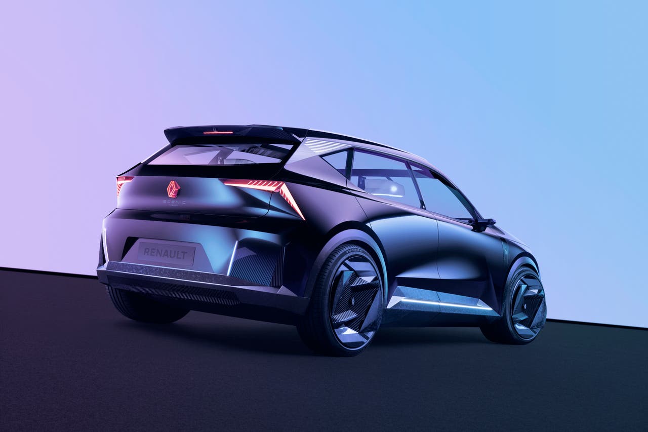 Renault Scenic reborn as a hydrogen-electric hybrid concept car ...
