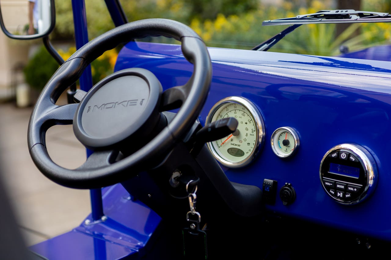 The first electric Moke has rolled off the production line in the UK ...