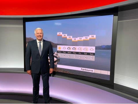 Weatherman Derek Brockway says ‘follow your dreams’ after medal award ...
