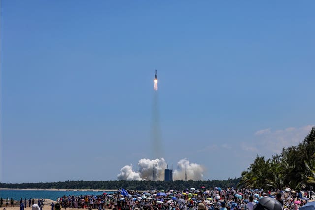 China launches first of two lab modules to join space station | The ...