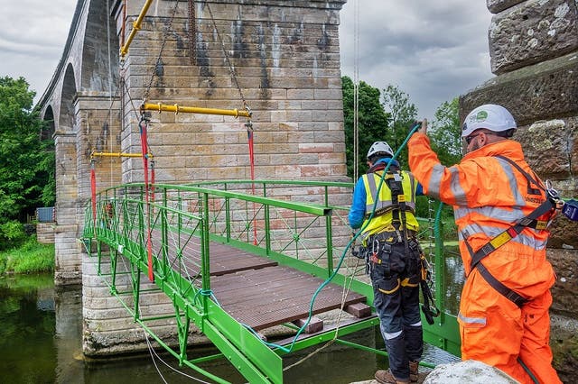 Victorian footbridge reopens after almost two years of ‘painstaking ...