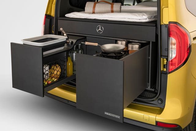 Mercedes-Benz T-Class ‘Marco Polo Module’ transforms compact van into ...