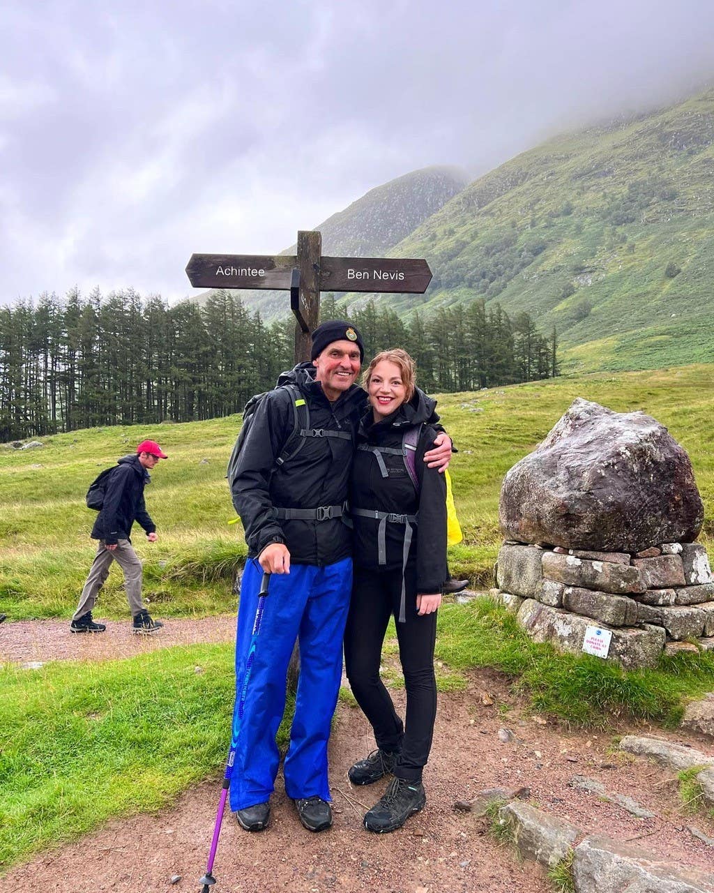 Rambler returns to climb Ben Nevis with woman who saved his life there ...