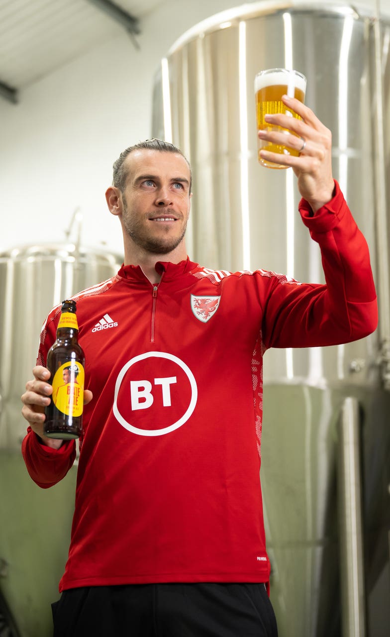 Bale's Ales! Star Gareth's beers to hit supermarket aisles ahead of ...