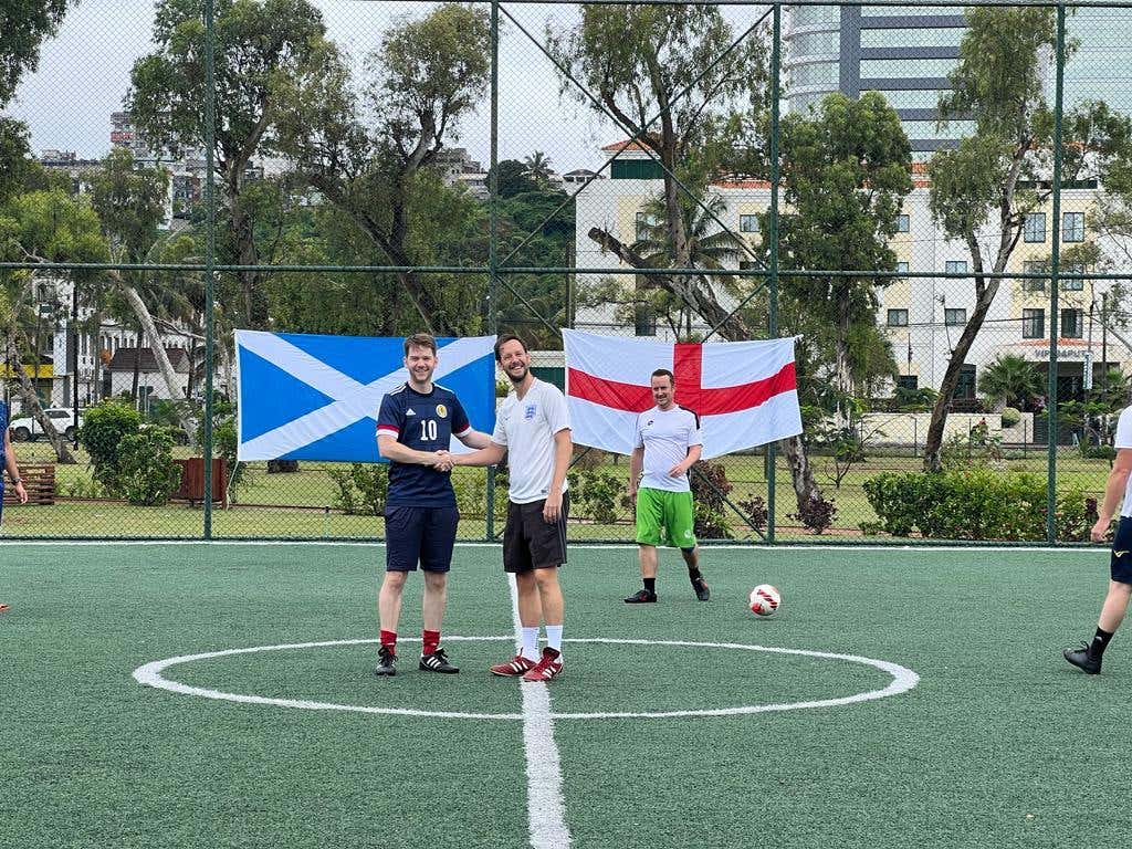 Charity games mark 150th anniversary of first international football ...
